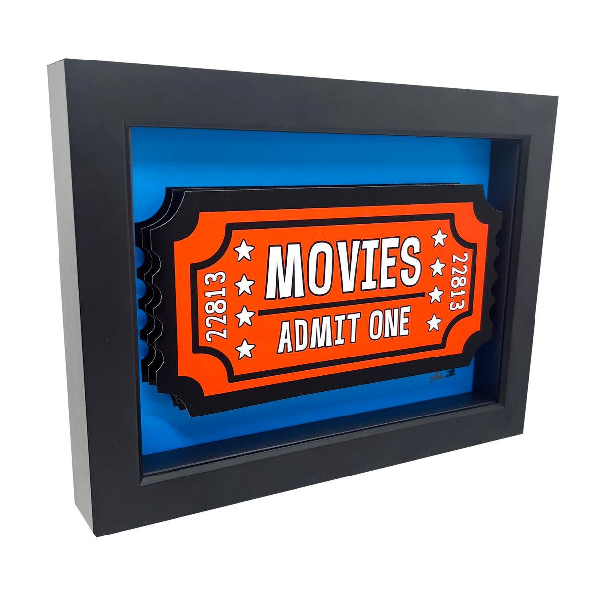 Admit One Movie Ticket