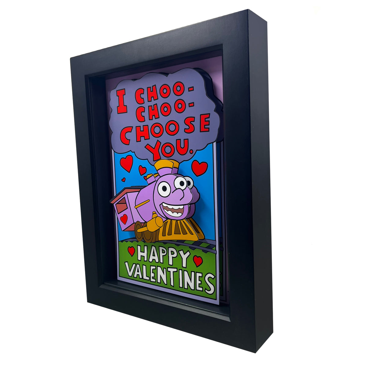 I Choo Choo Choose You 3D Art - Simpsons Ralph | Framed – PopsicArt