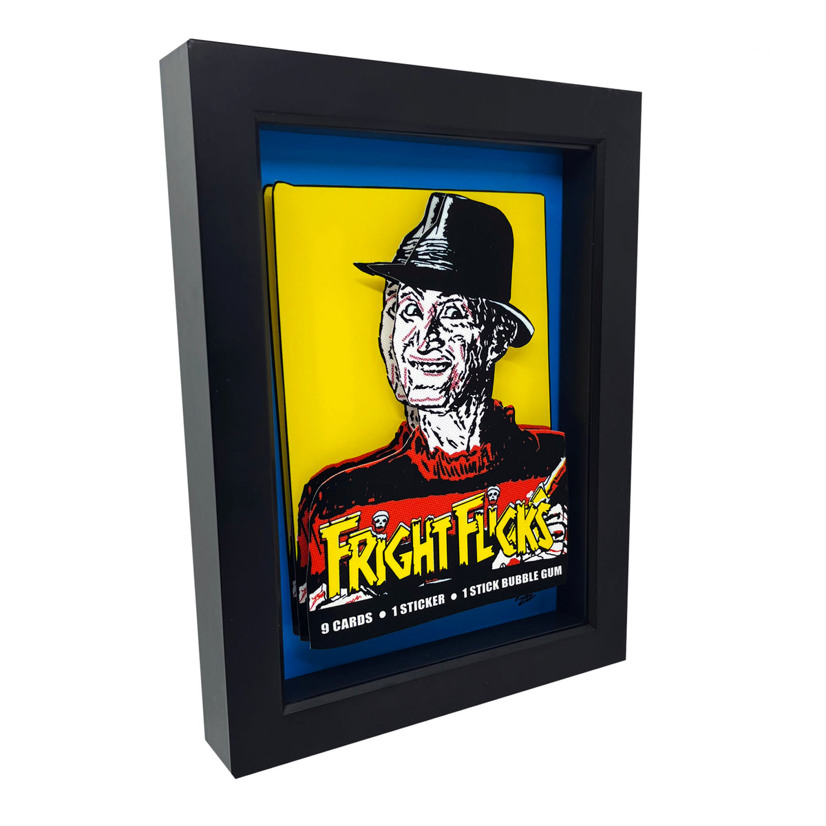 Fright Flicks Freddy Krueger 3D Art – PopsicArt