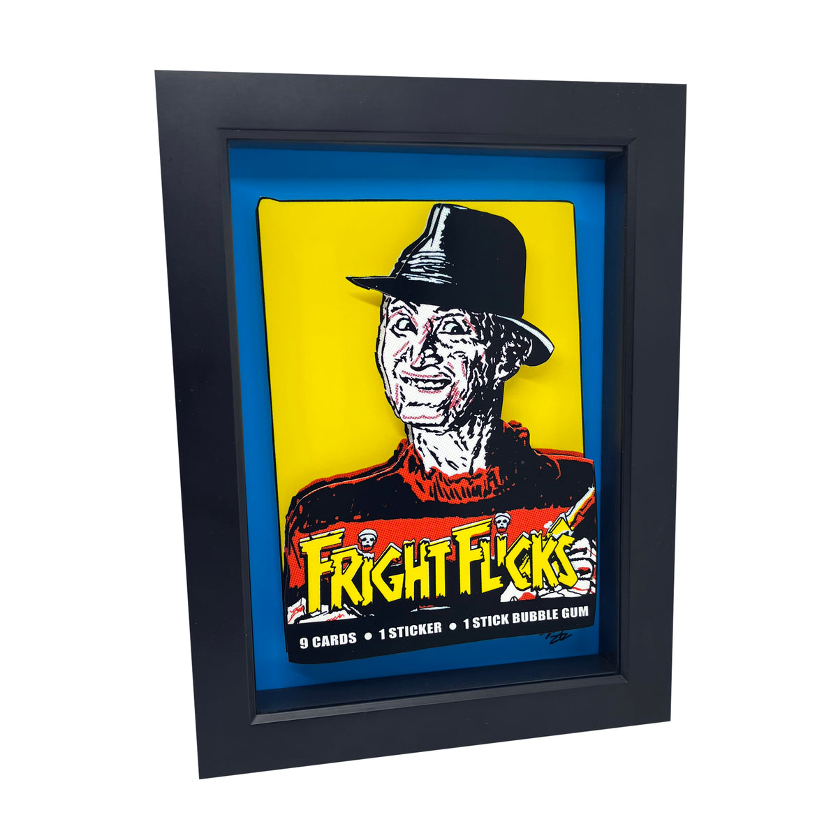 Fright Flicks Freddy Krueger 3D Art – PopsicArt