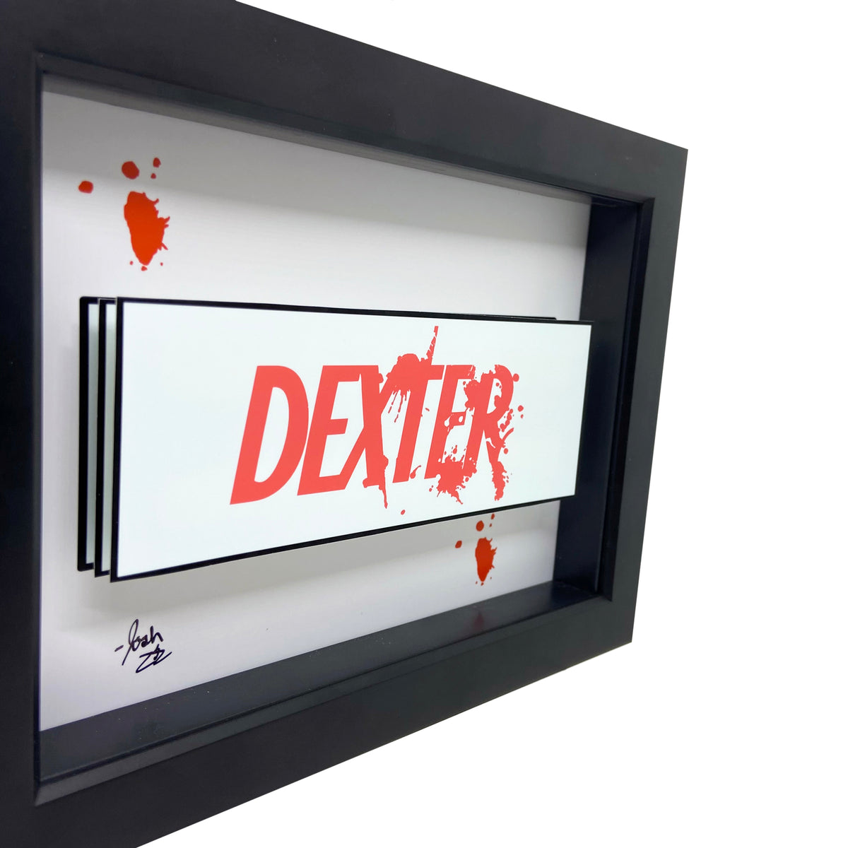 Dexter Blood Slide 3D Art - Showtime Series | Framed – PopsicArt