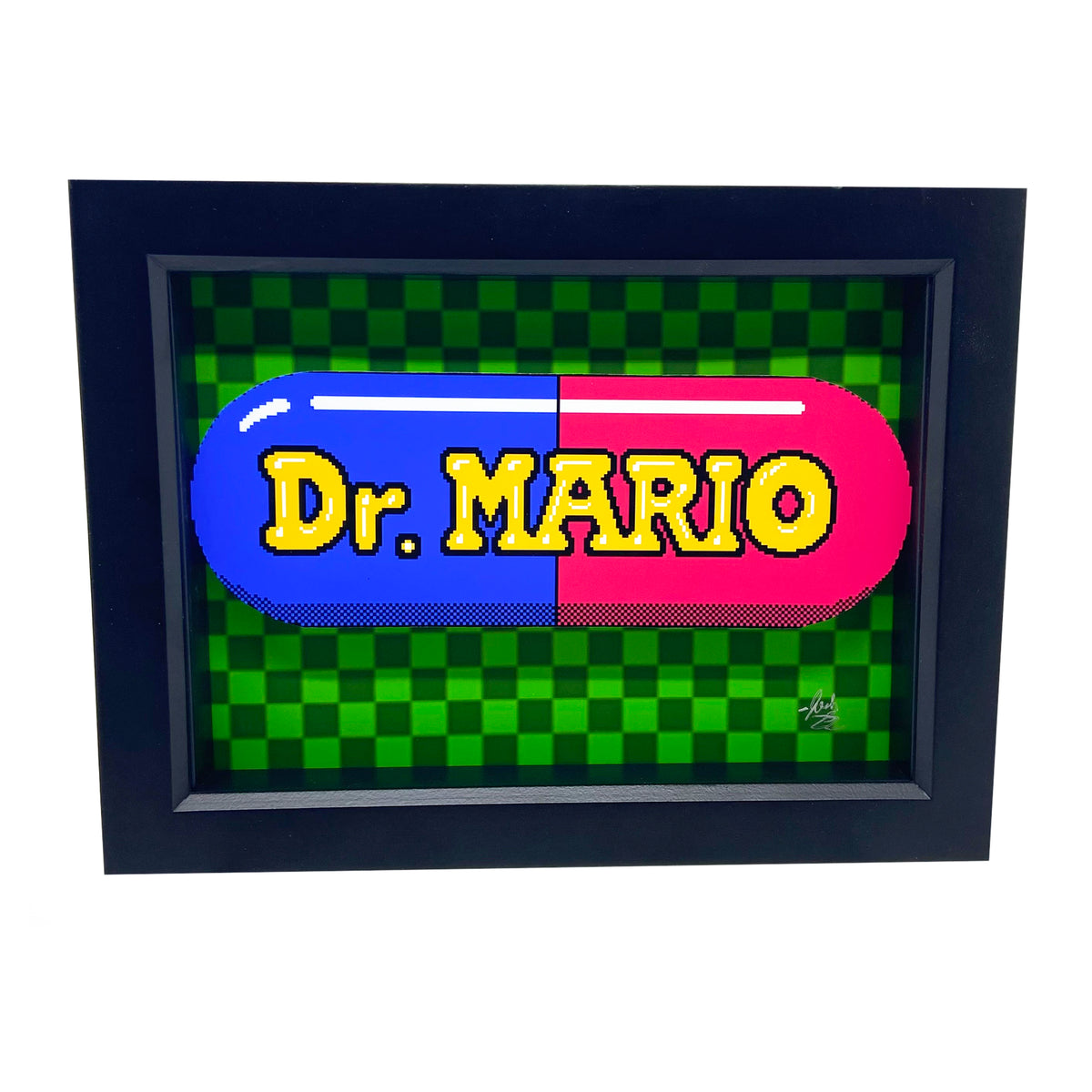 Dr Mario Pill 3D Art – PopsicArt