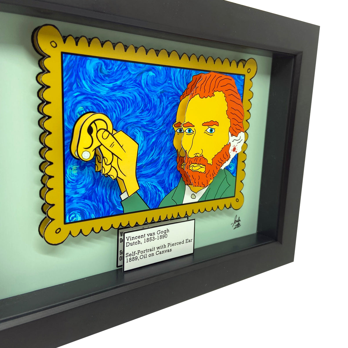 Vincent Van Gogh Self Portrait Ear